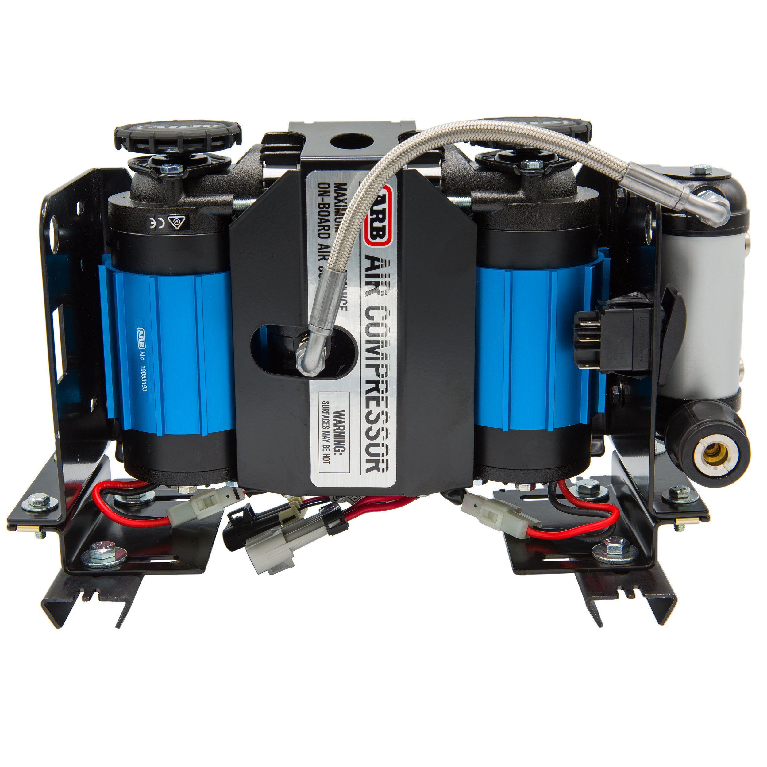 High Output Twin Air Compressor (12v) & Mounting Kit – Douglass Motors